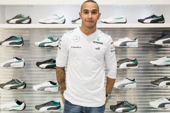 Lewis Hamilton Named New Face Of Puma - Celebrity Group